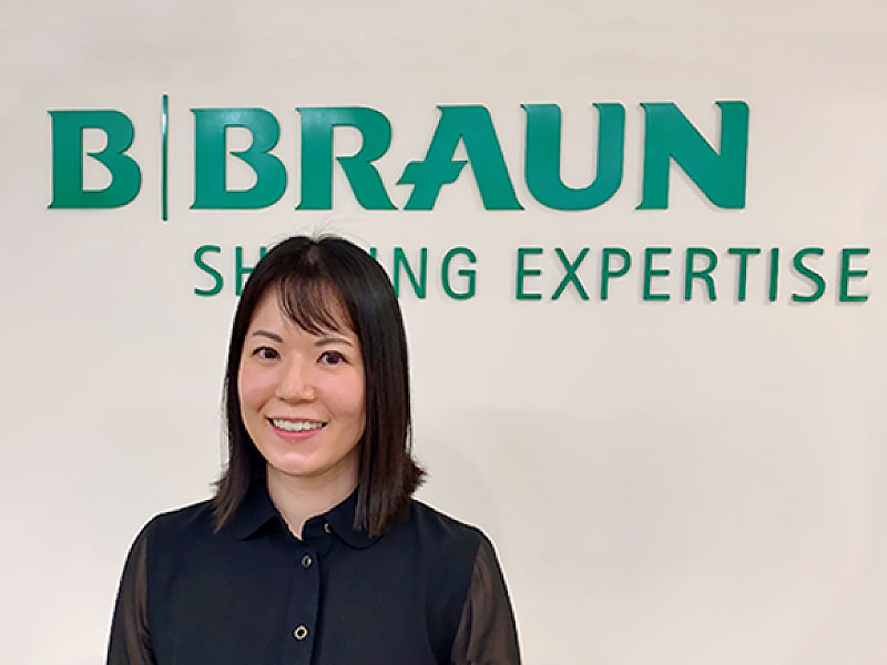 社員インタビュー / バックオフィス - B. Braun